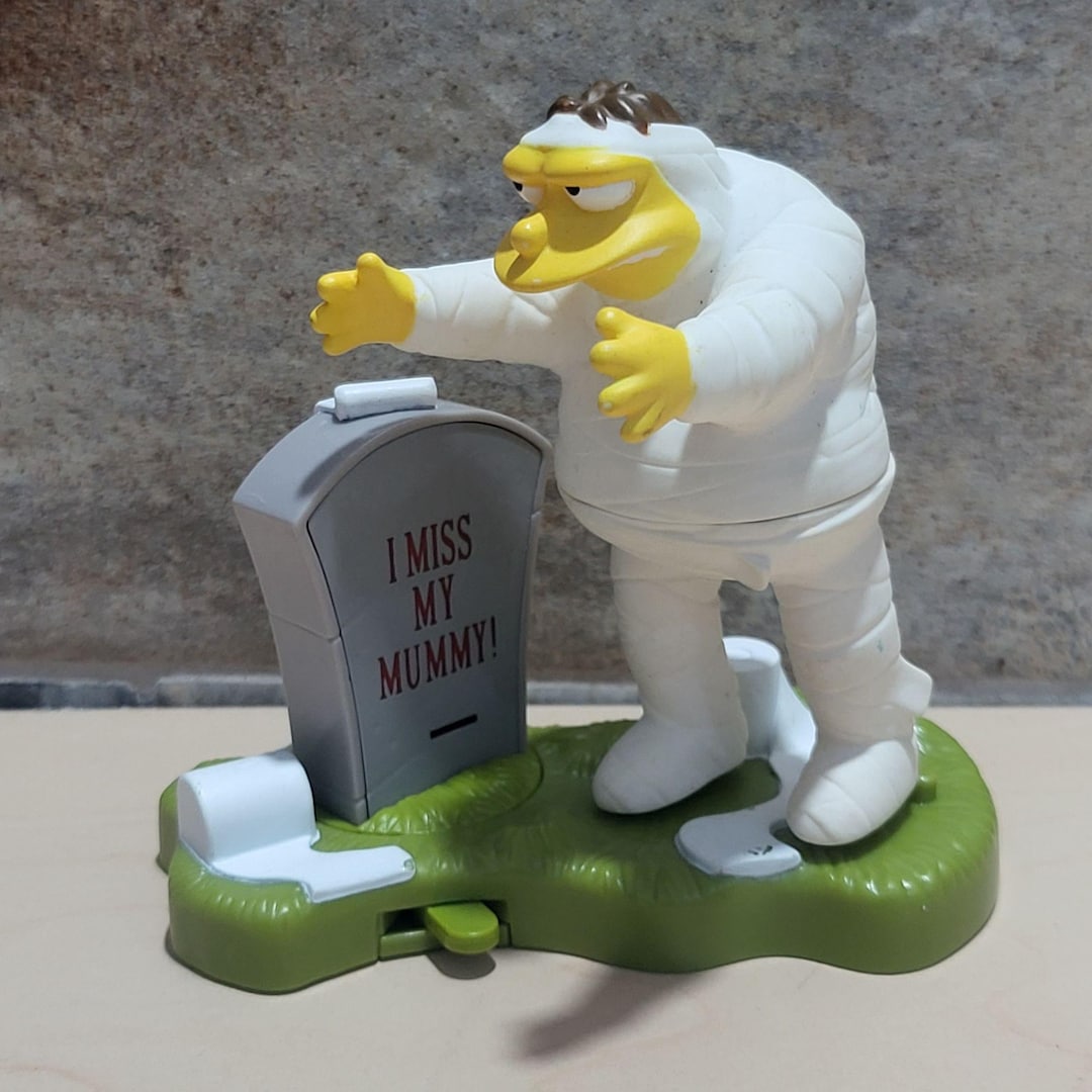 Vintage Burger King Barney Gumble Figure the Simpsons Halloween Spooky ...