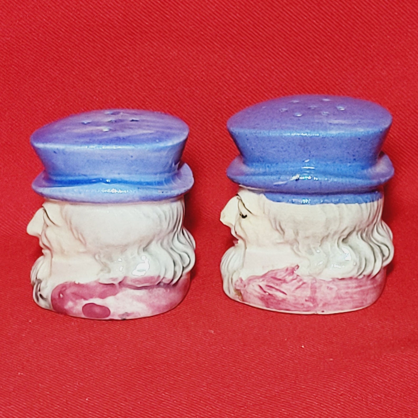 Vintage Uncle Sam Head Salt and Pepper Shakers - Etsy