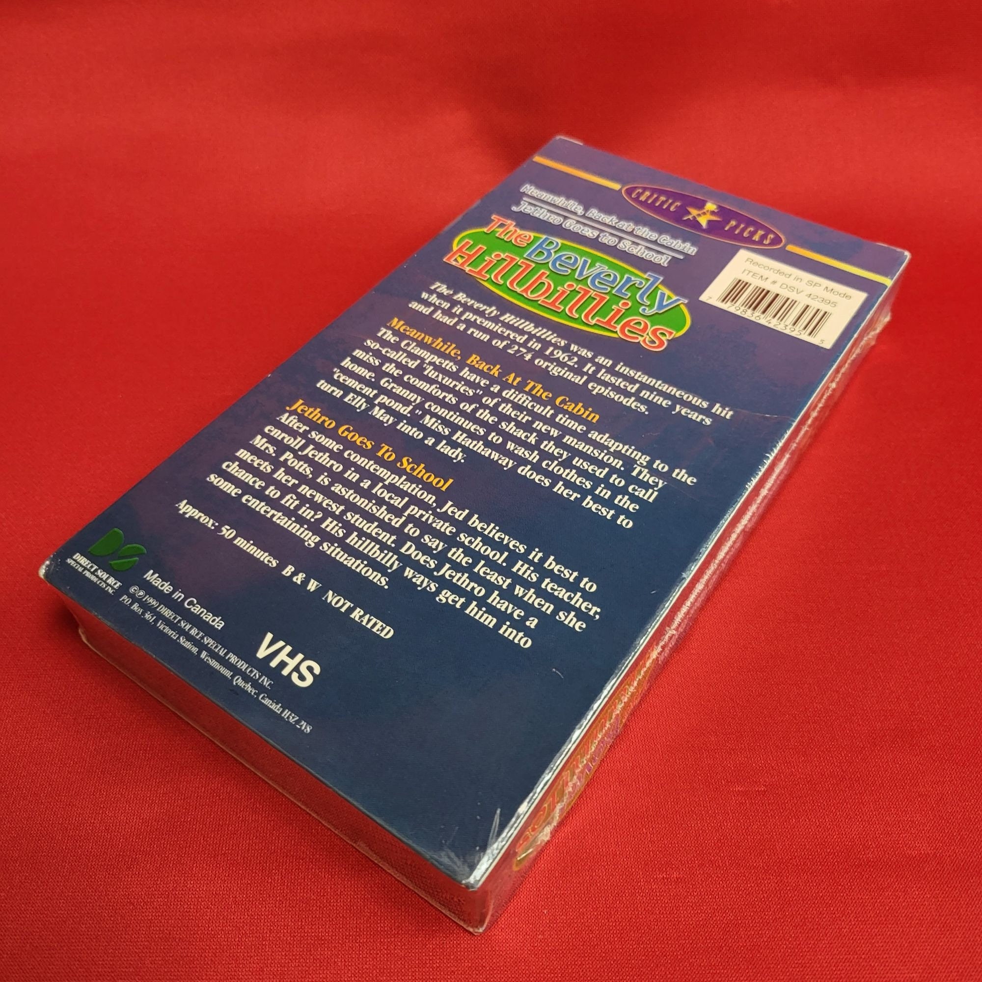 The Beverly Hillbillies 2 Classic Episodes VHS 1999 New Factory Sealed ...