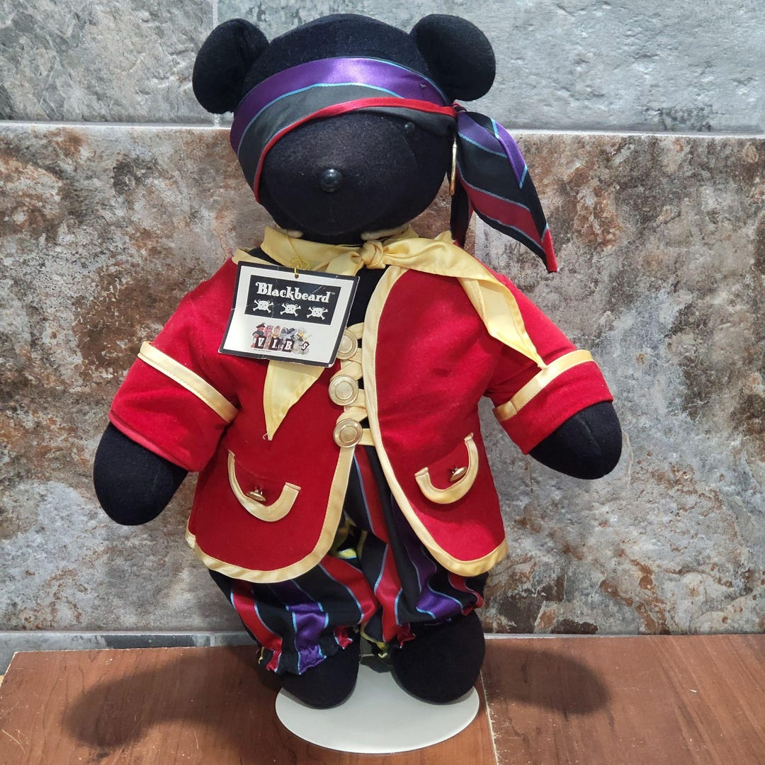 Blackbeard North American Bear Company Very Important Bear 1987 - Etsy