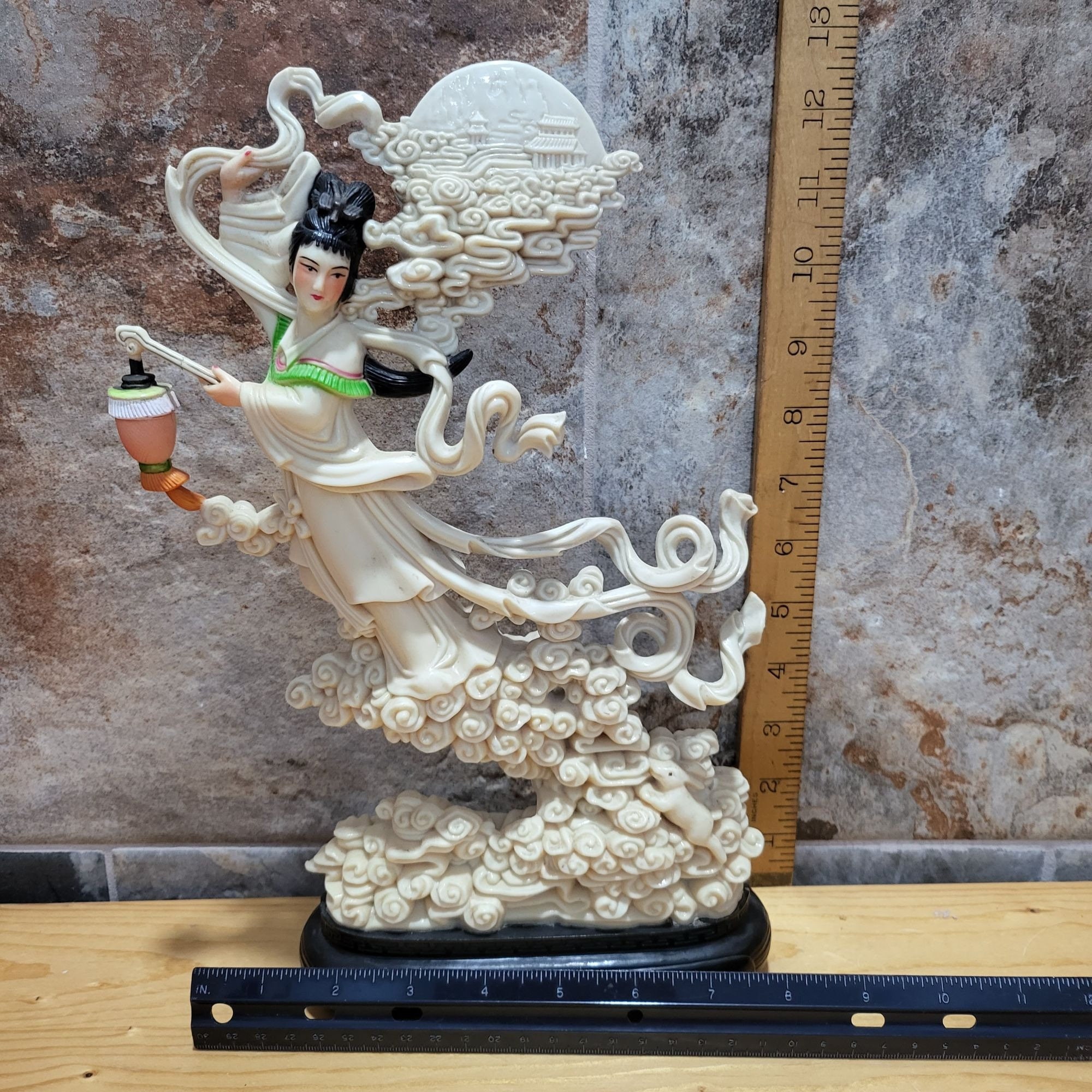 VTG Vita Hong Kong Moon Lantern Moon Hare Rabbit Goddess - Etsy