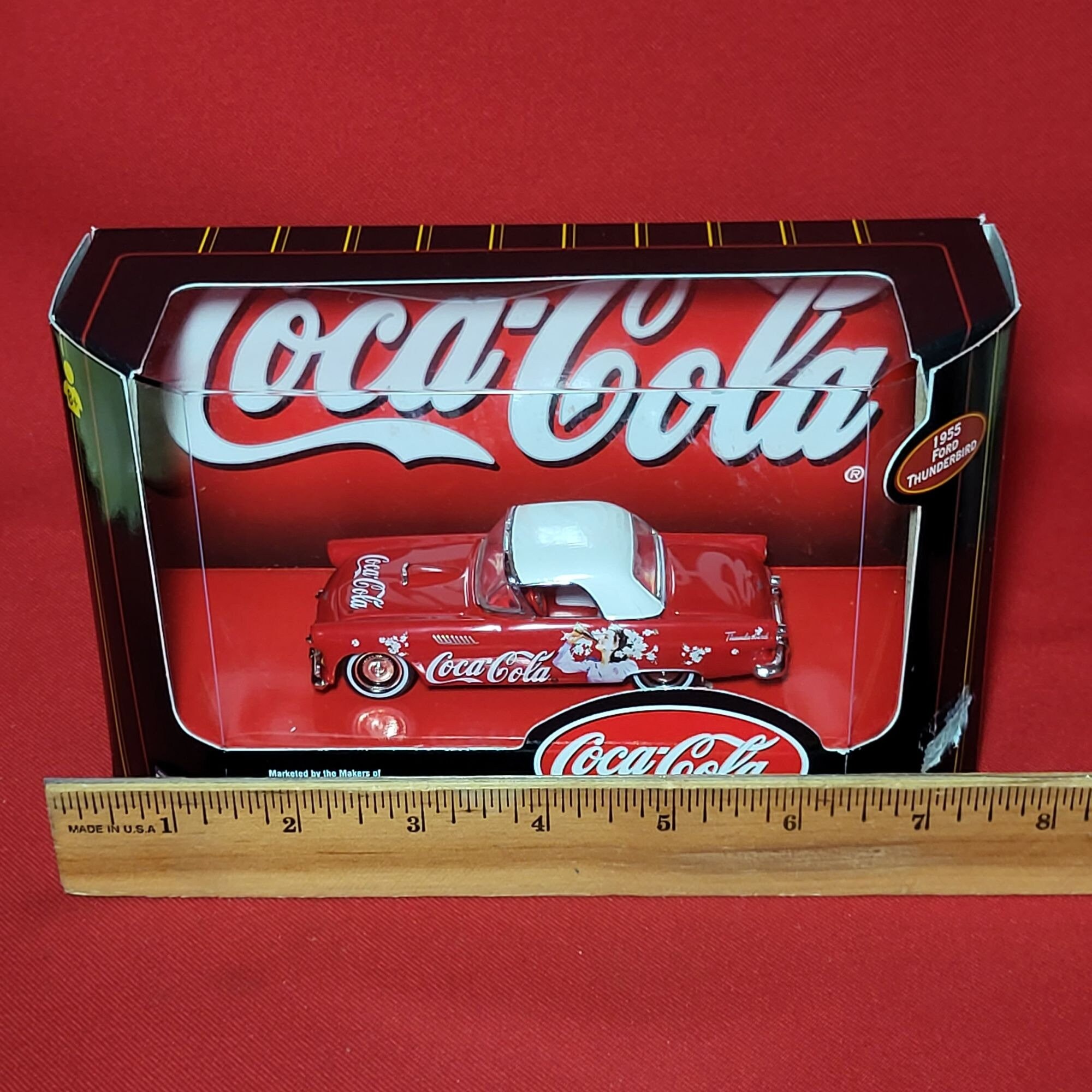 Coca Cola Matchbox 96555 1955 Ford Thunderbird - Etsy