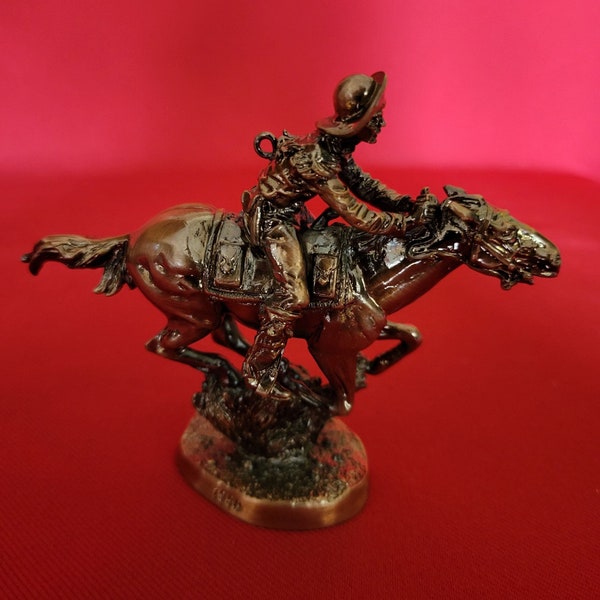 Pony Express Rider Statue - Etsy