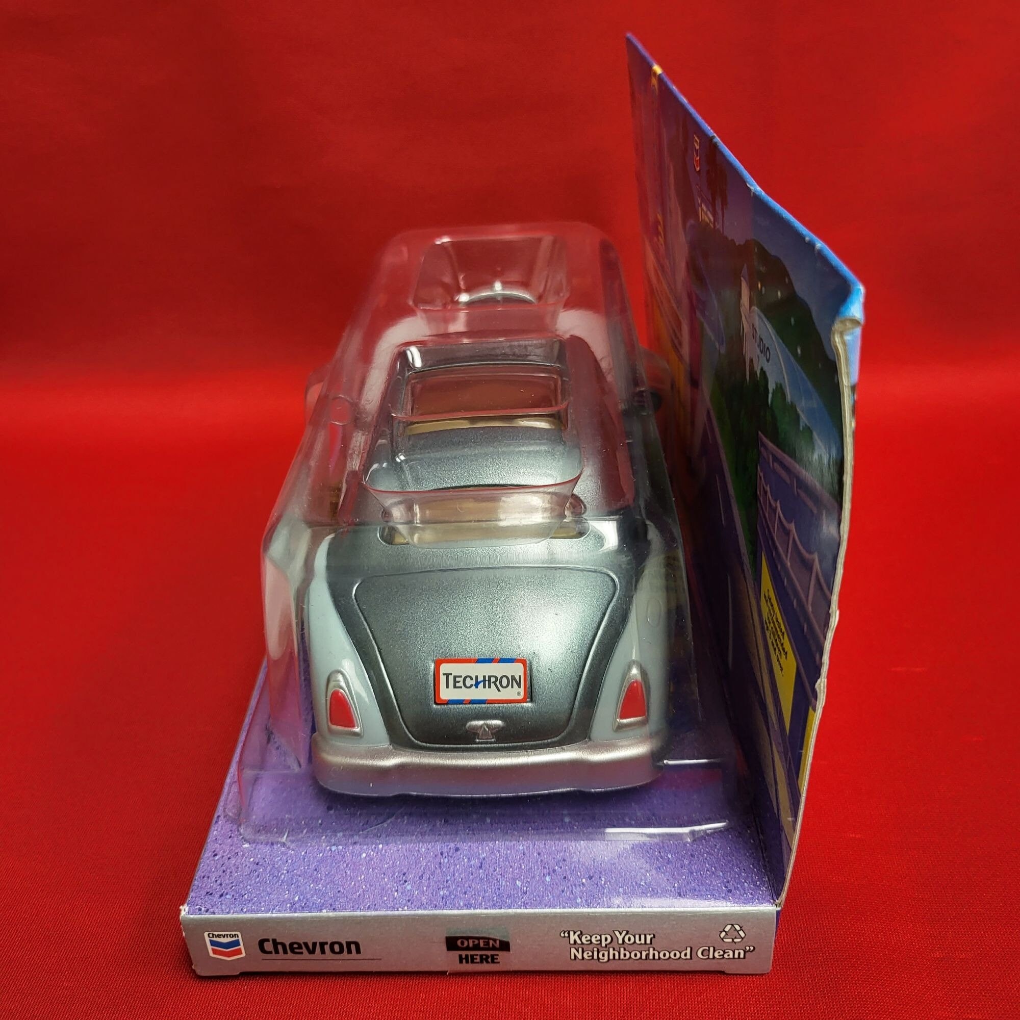 Vintage Chevron Cars 2000 Leo Limo Toy Limousine Silver Blue 25th ...