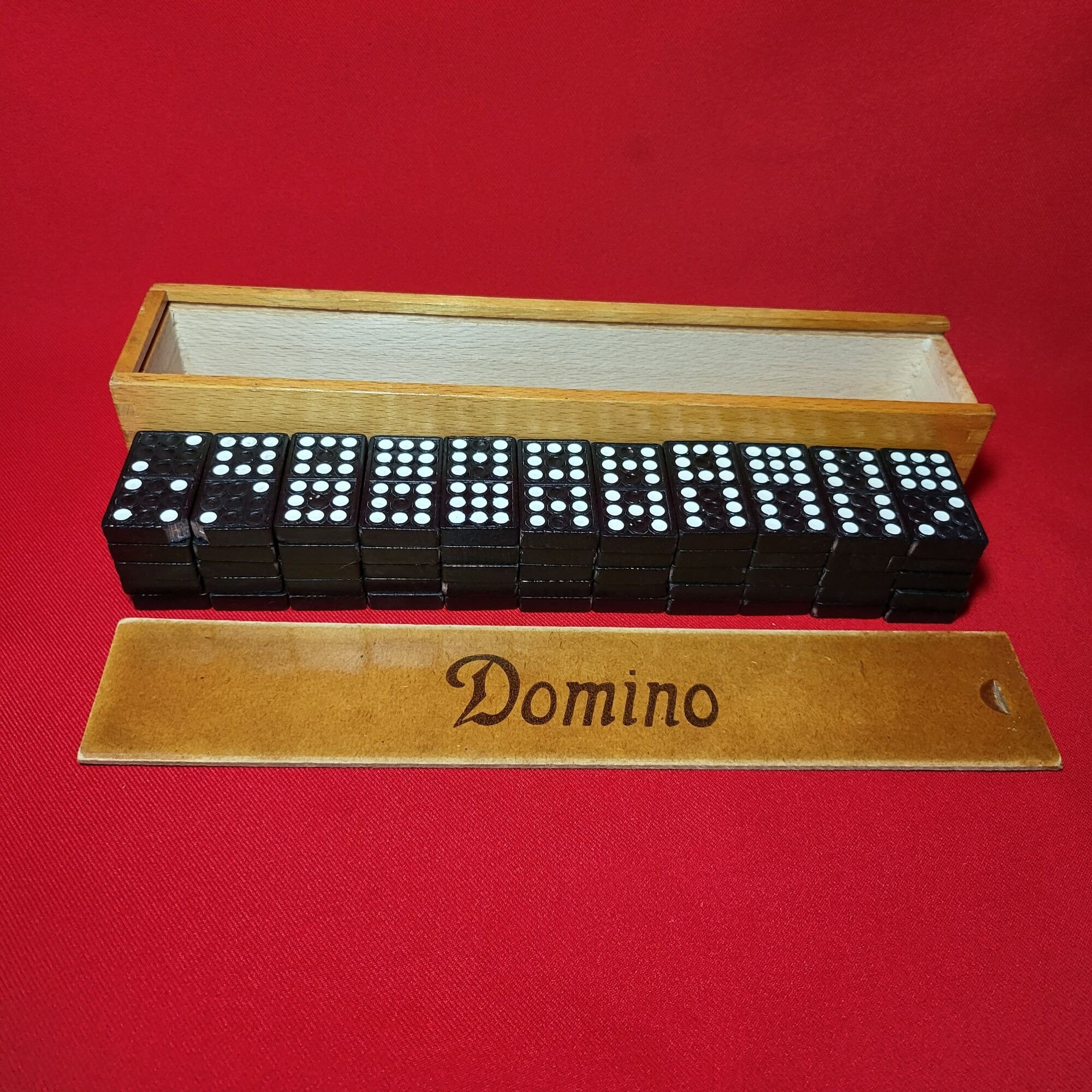 Vintage Set of 55 Dominoes Chinese 3 Monkey Pattern in Wooden - Etsy