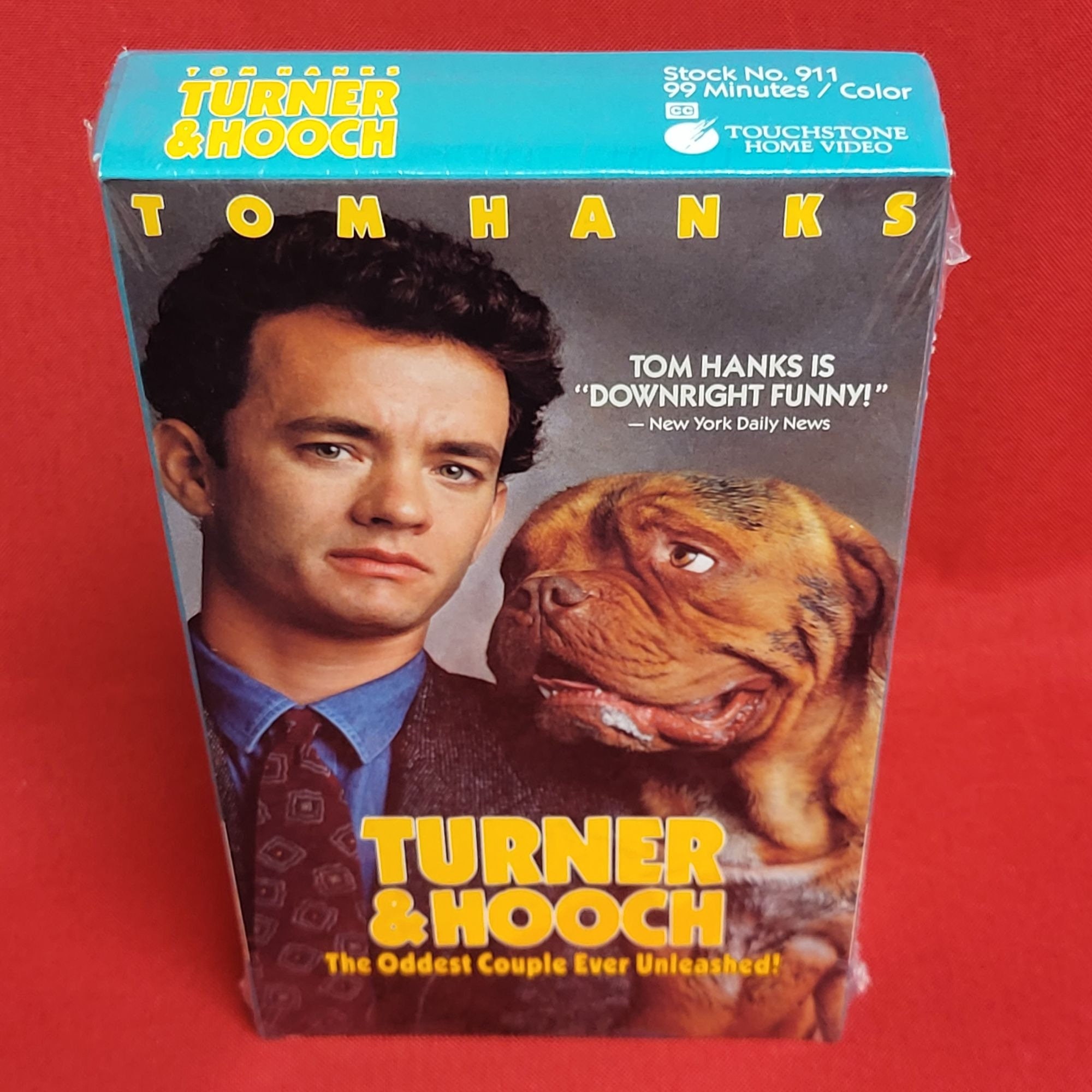Turner & Hooch Tom Hanks 1996 VHS New Sealed - Etsy