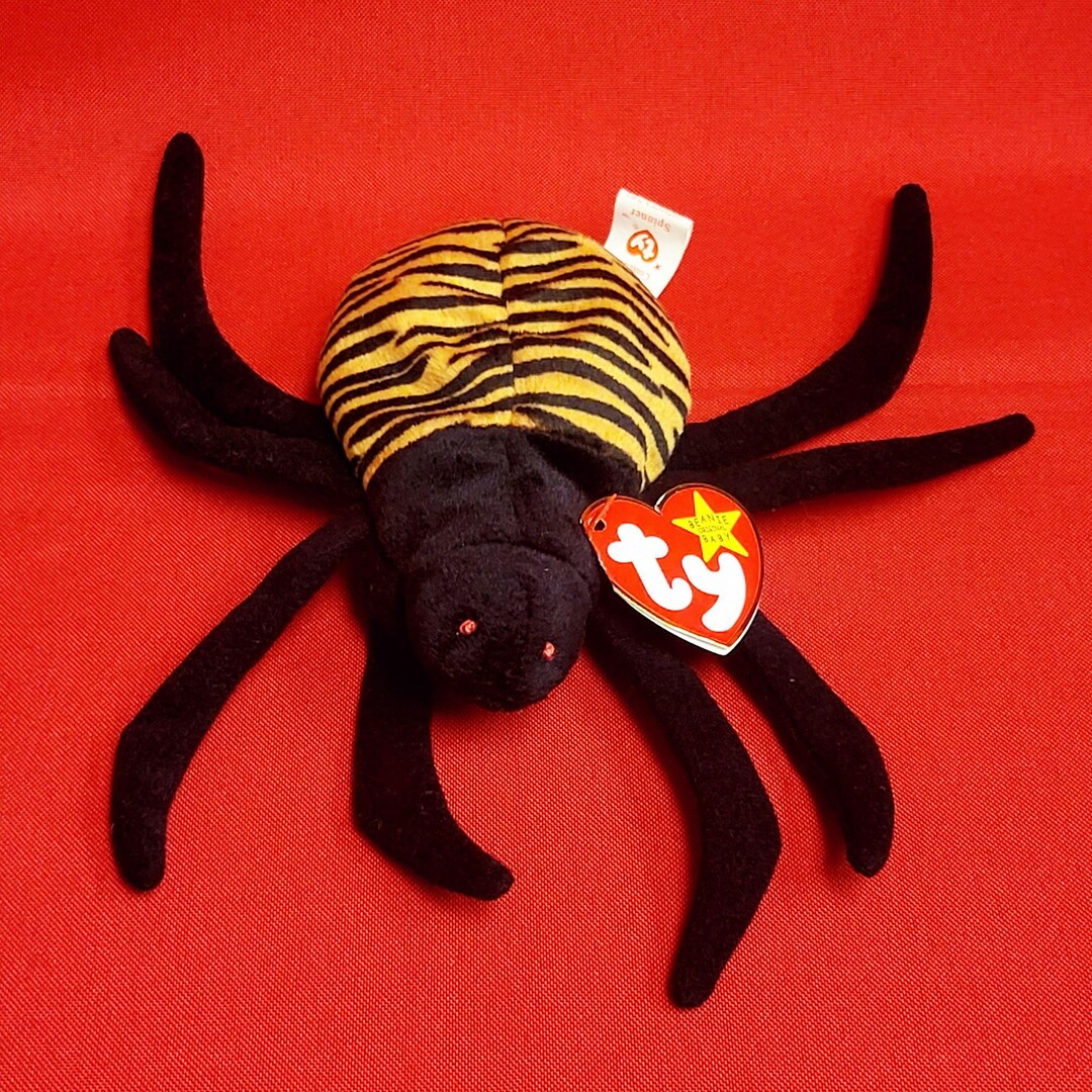Ty Beanie Babies Spinner the Spider 1997 Plush Stuffed Animal - Etsy