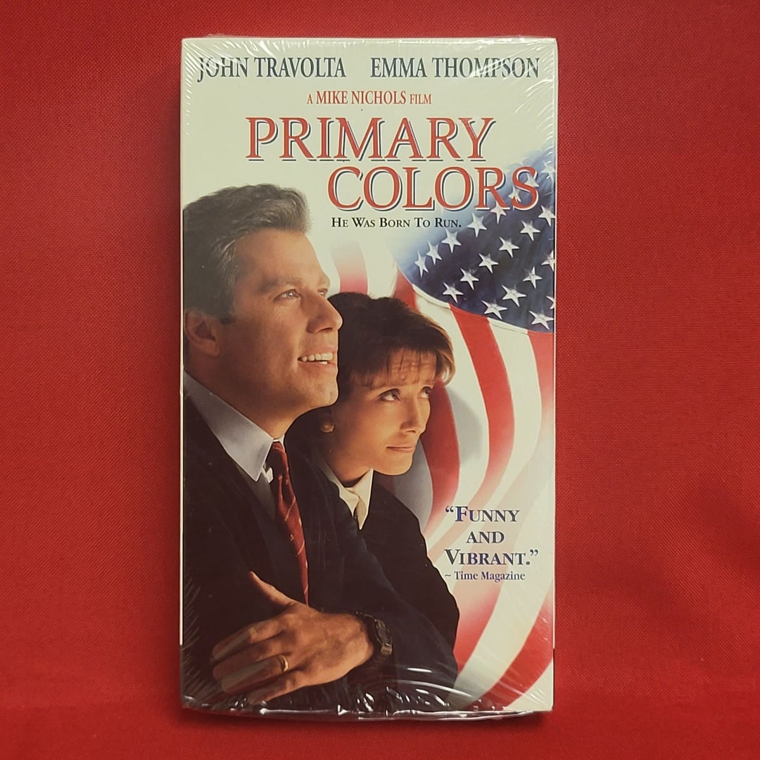 Primary Colors 1998 VHS New Sealed John Travolta Emmy Thompson - Etsy