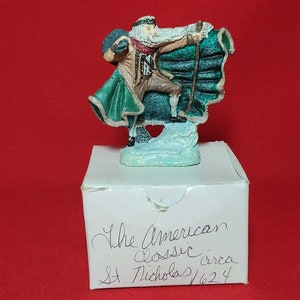 The American Classic St Nicholas Circa 1624 Miniature Figurine - Etsy