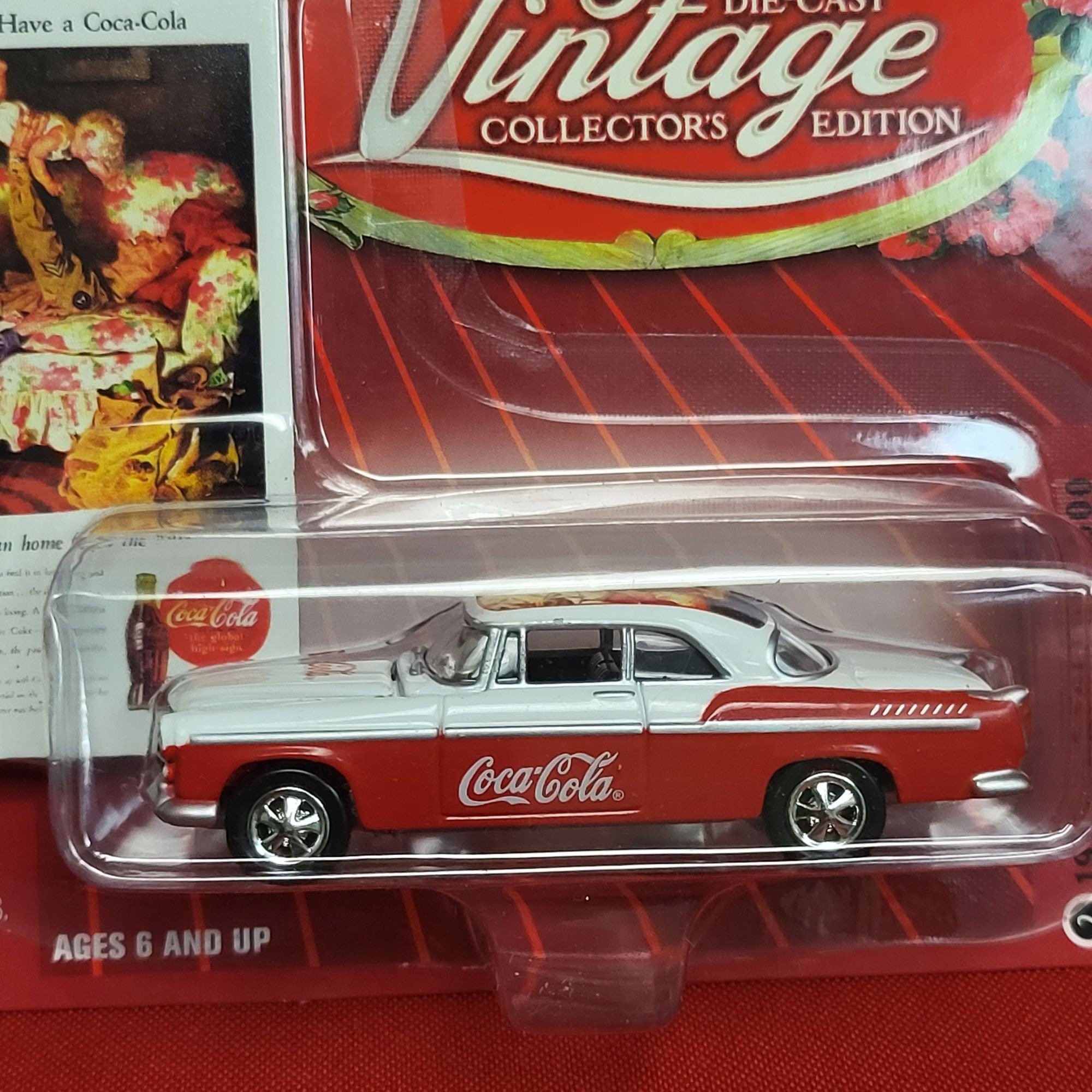 Coca Cola Johnny Lightning Vintage Collection Die Cast 1955 Chrysler C ...