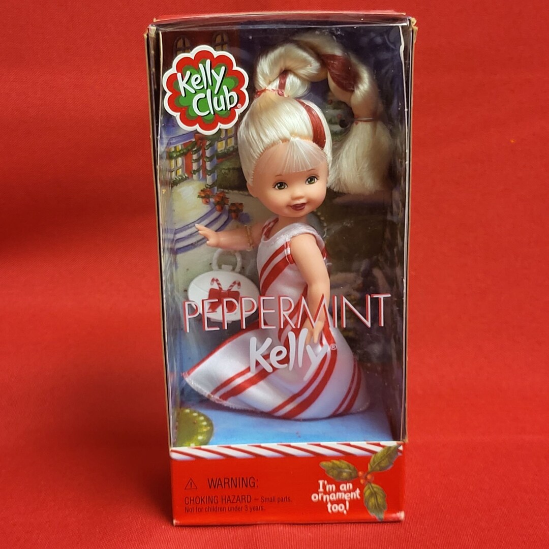 Peppermint Kelly Kelly Club Doll Ornament Mattel 2001 - Etsy