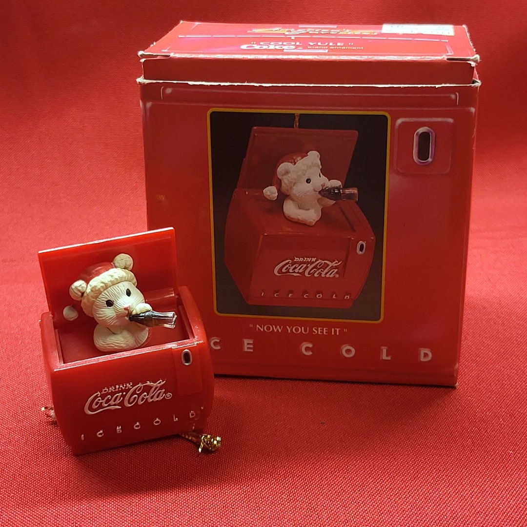 Coca Cola Now You See It Now You Dont Cool Yule Pop up Ornament - Etsy