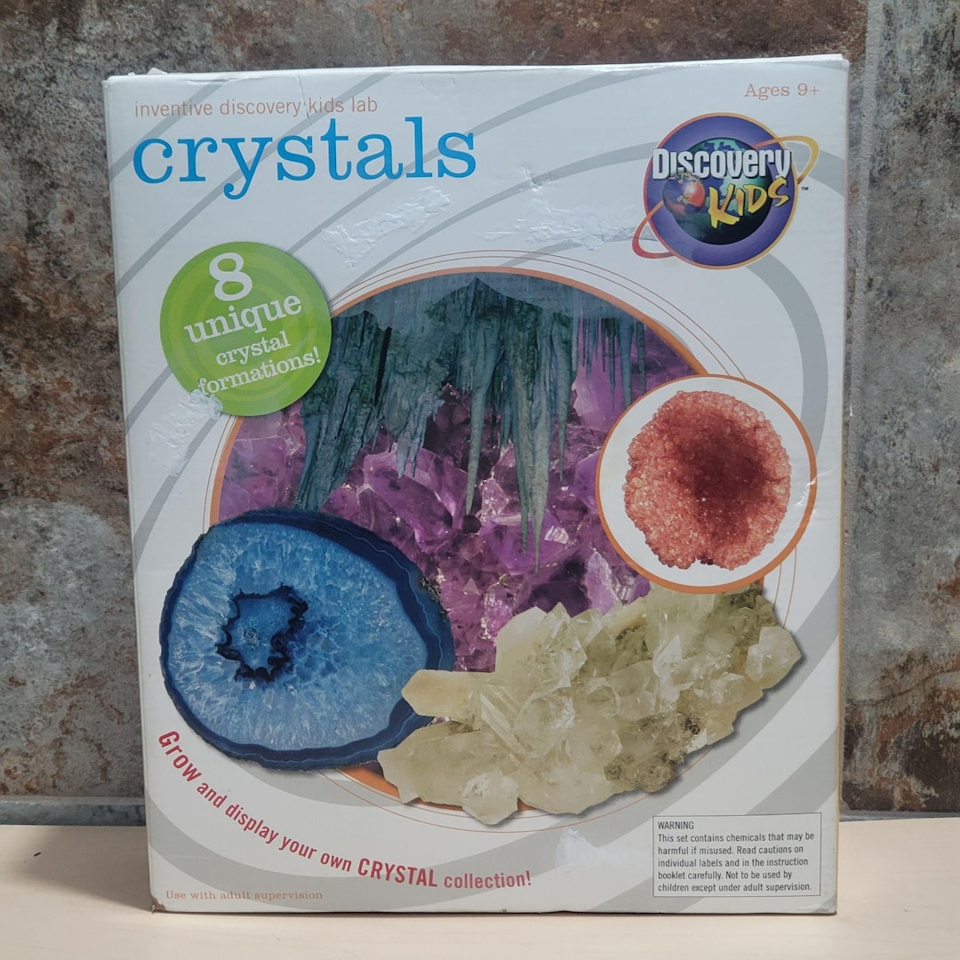 Discovery Crystal Growing STEM Educational Kit Discovery Kids 2003 - Etsy