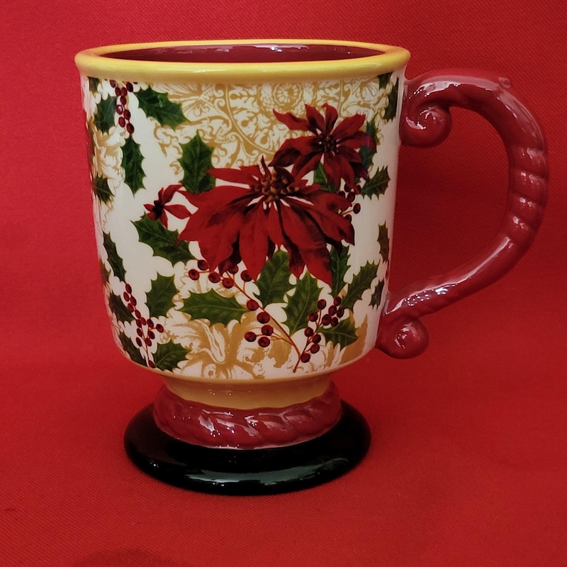 Sleigh Bell Bistro Mug - Etsy