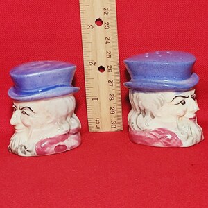 Vintage Uncle Sam Head Salt and Pepper Shakers - Etsy