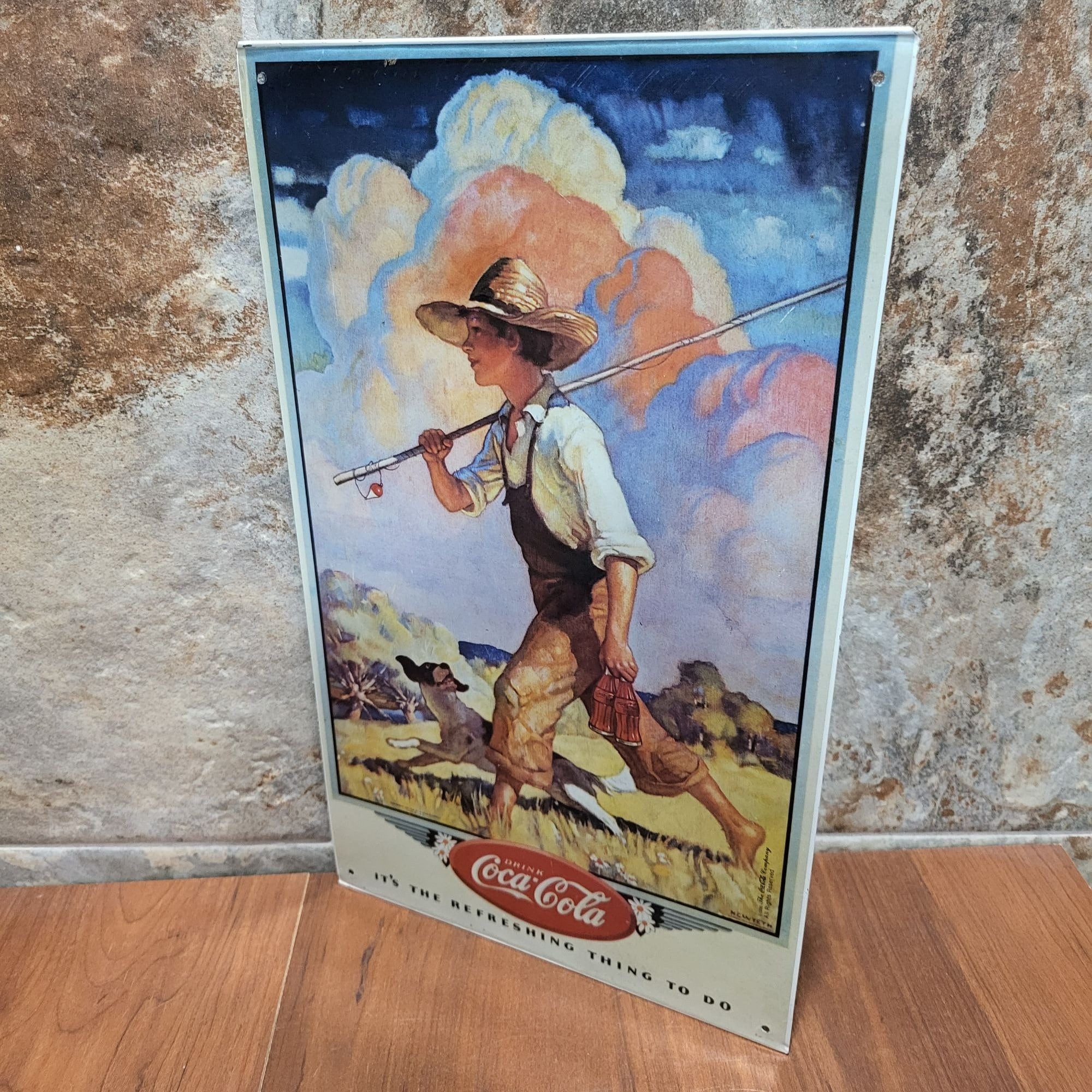 Metal Tin Poster Coca Cola Its the Refreshing Thing to Do Wall Decor - Etsy