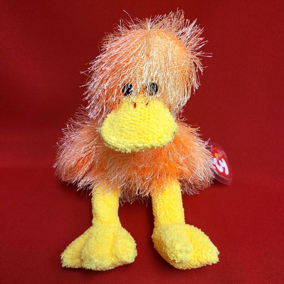 Flipflop the Yellow Duck Ty the Punkies Collection Beanie Plush 2002 ...