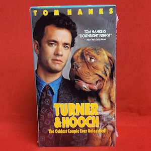 Turner & Hooch Tom Hanks 1996 VHS New Sealed - Etsy