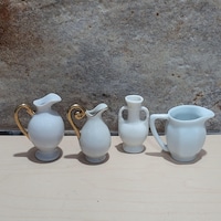 Miniature Pitcher/ewer/doll House China/fairy Garden/tiny Pitcher/gift ...