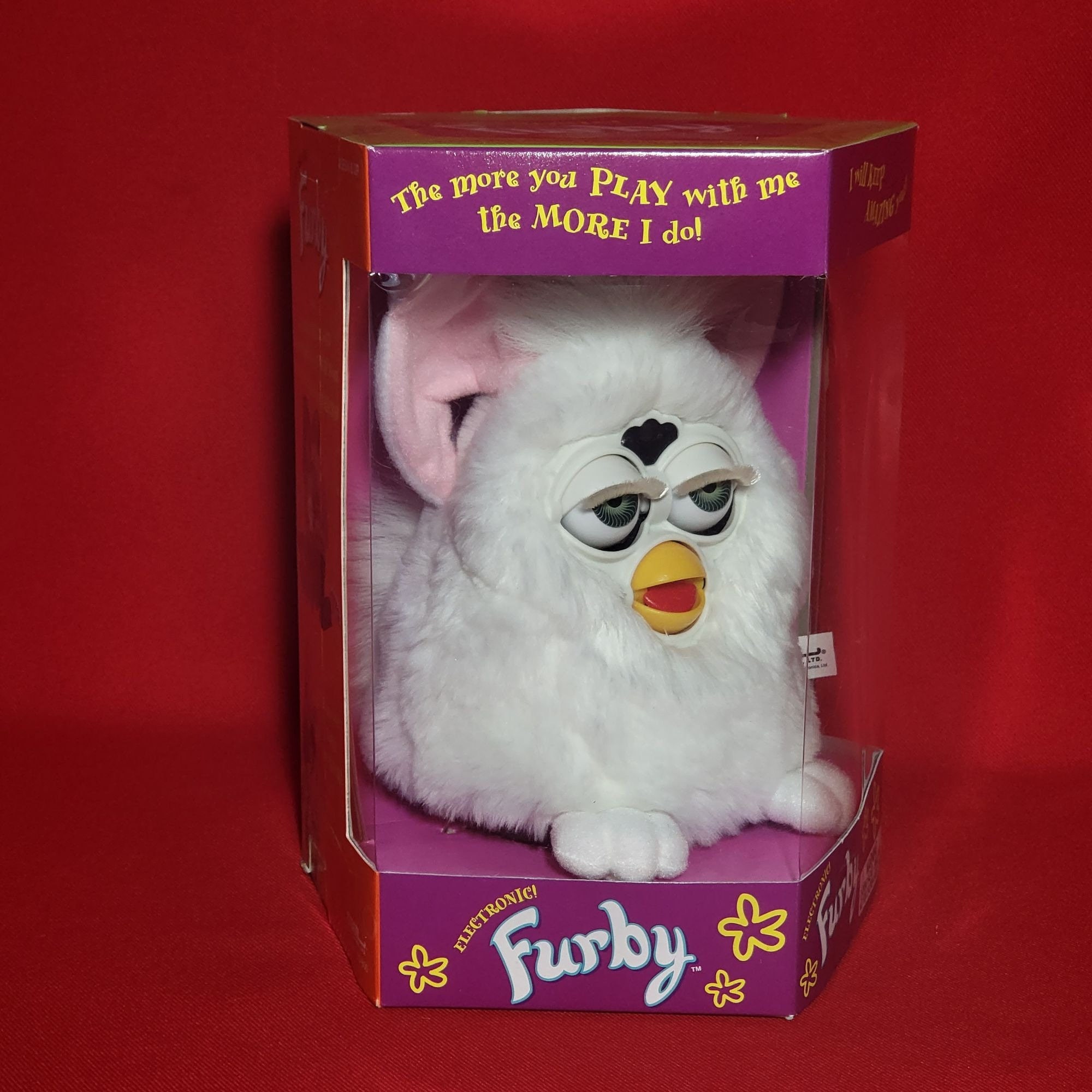 VTG Electronic White Furby Snowball Model 70-800 Tiger 1998 NIB - Etsy