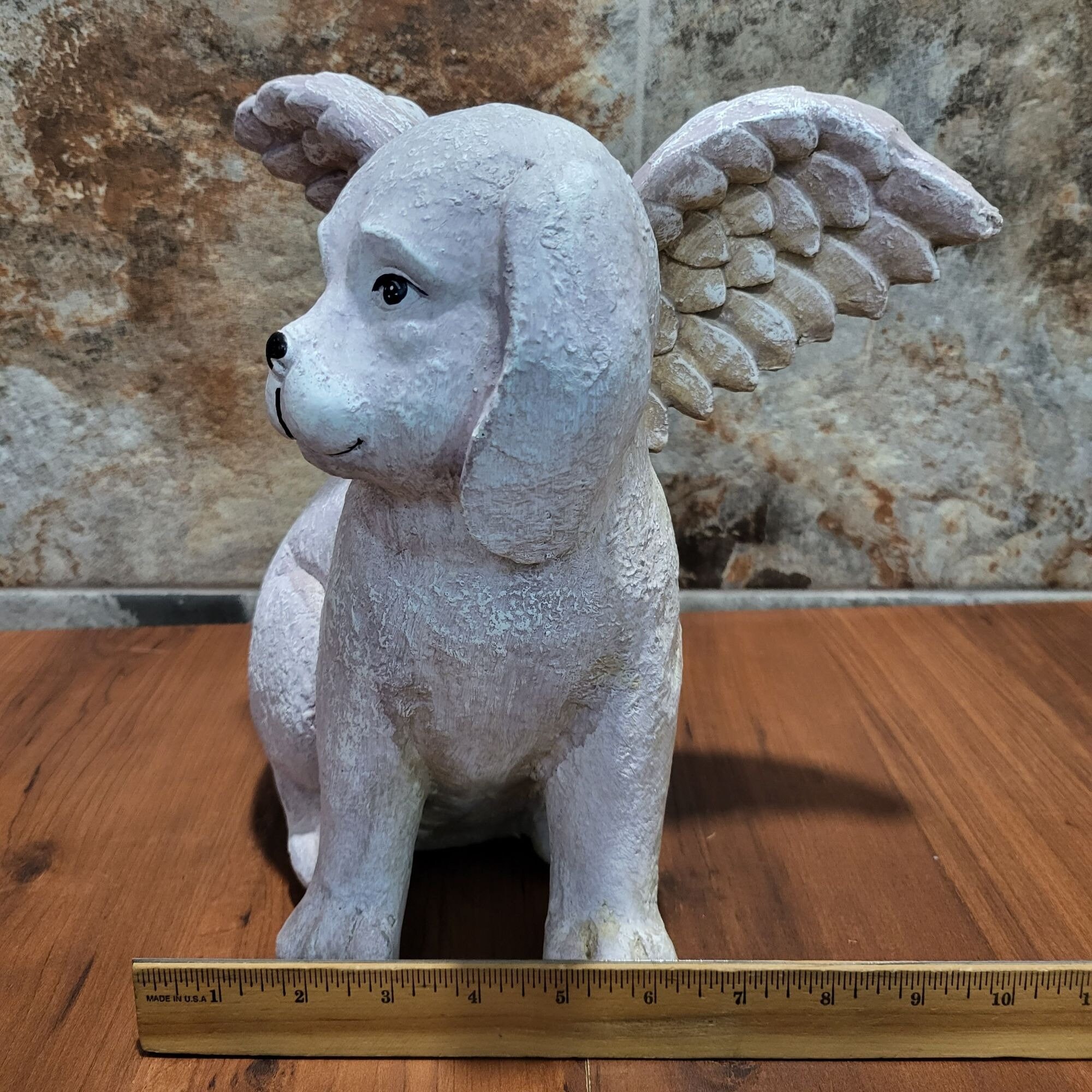 Angel Puppy Dog With Wings Memorial Statue Home Garden Decor - Etsy