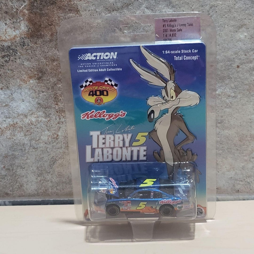 Terry Toons Terry Labonte #5 Kellogs Monte Carlo 400 2001 Die Cast ...