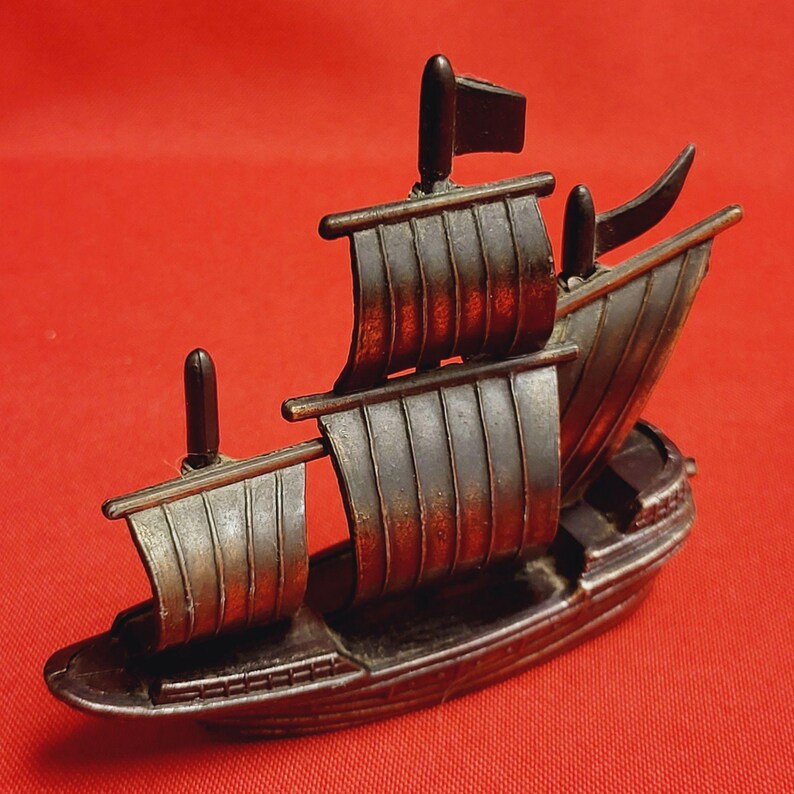 Vintage Antique Finish Die Cast Metal Sailing Ship Pencil Sharpener - Etsy