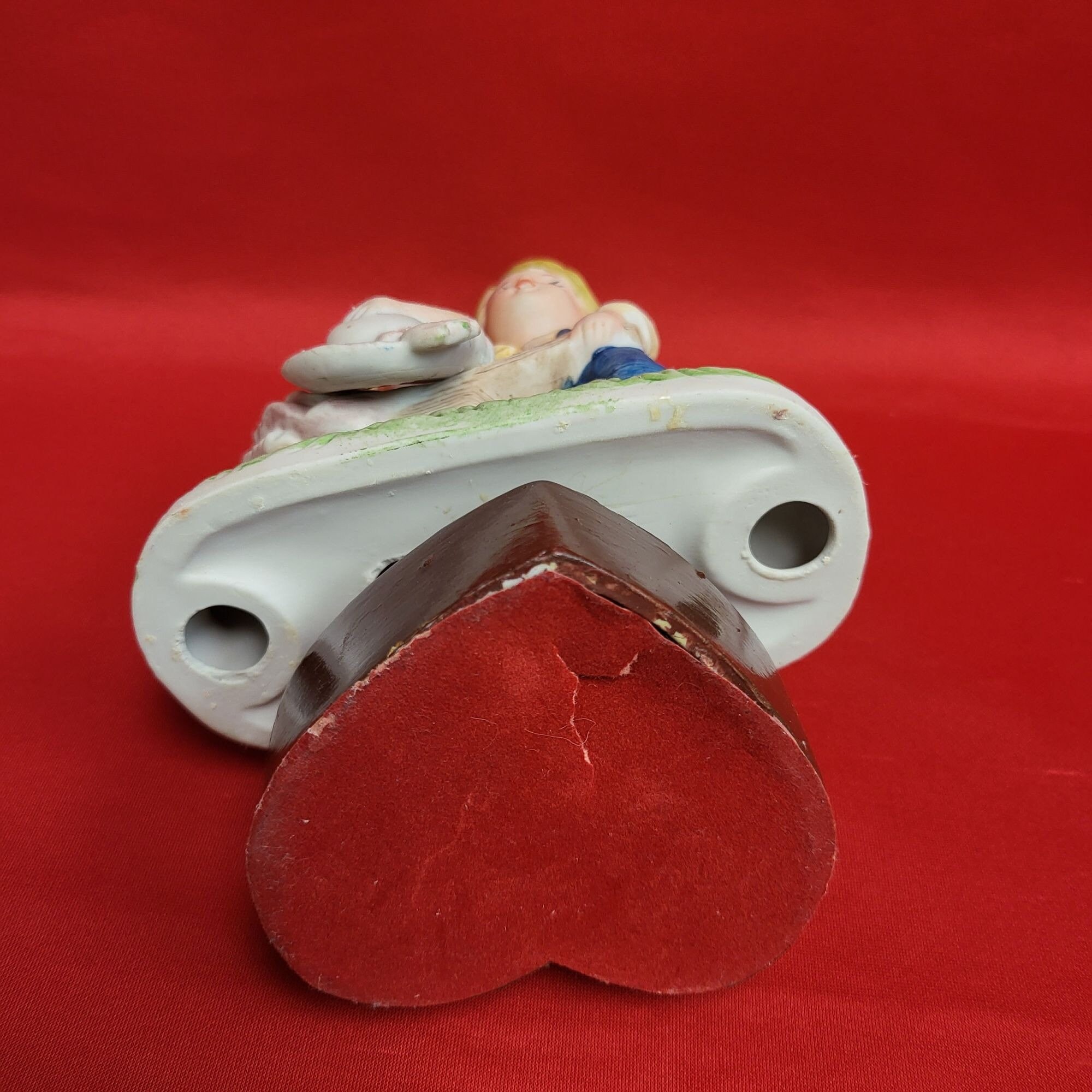 Vintage Ceramic Boy and Girl Turning Musical Box - Etsy