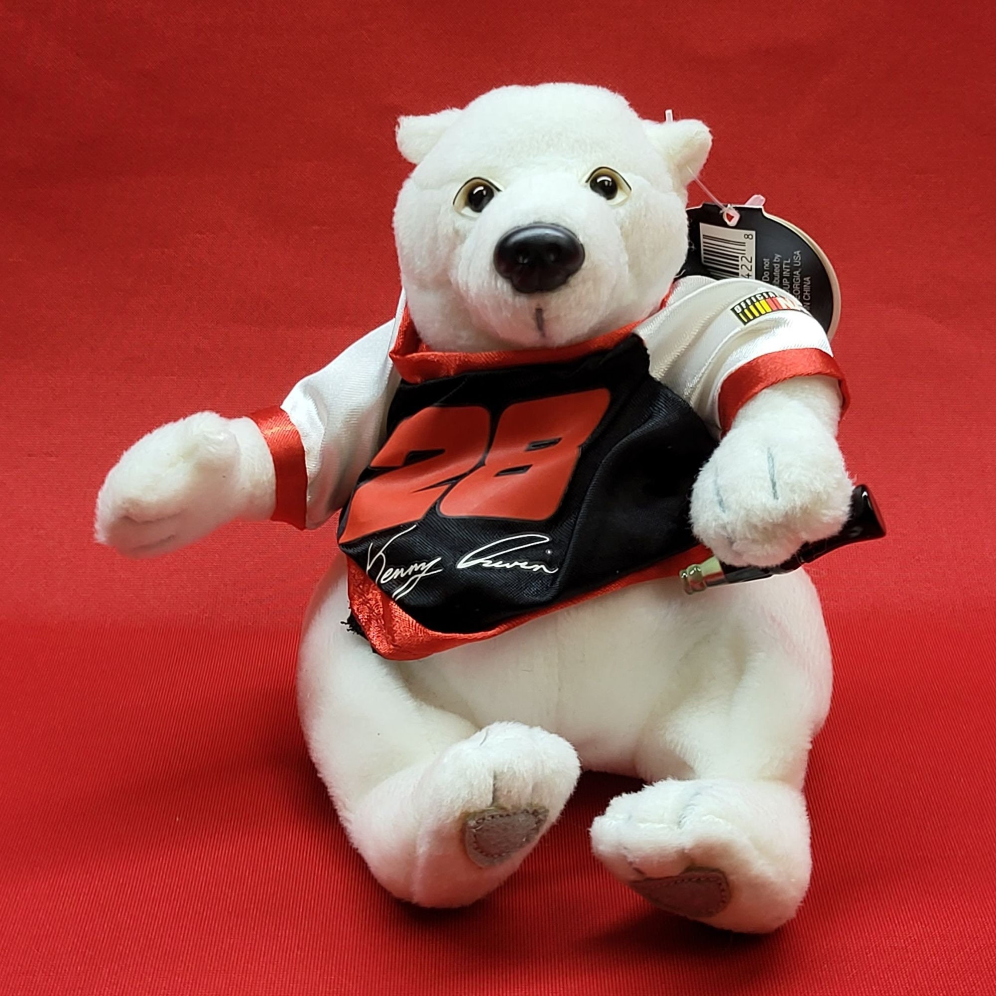 Coca Cola Bean Bag Plush Nascar Driver Kenny Irvin 1999 - Etsy