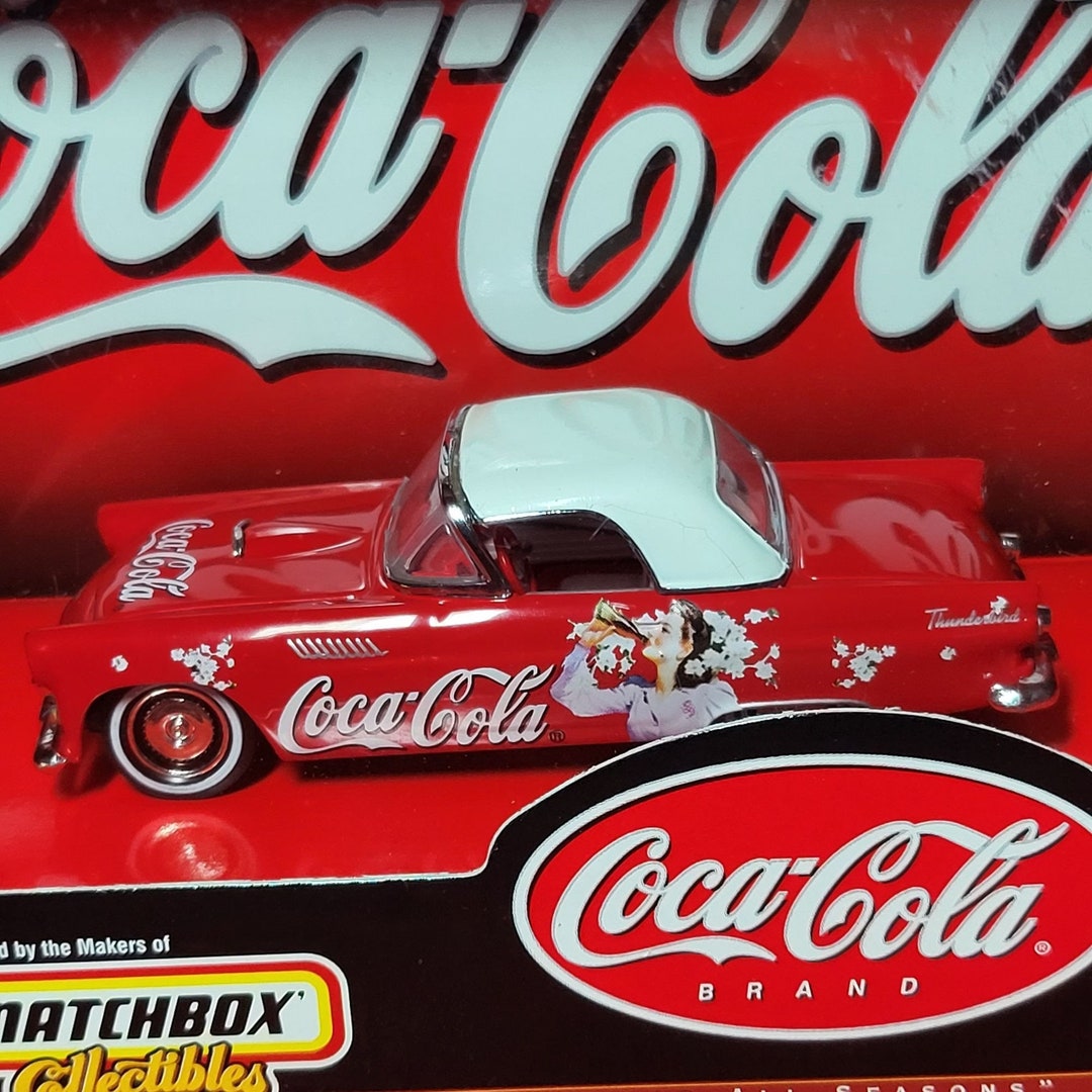 Coca Cola Matchbox 96555 1955 Ford Thunderbird - Etsy