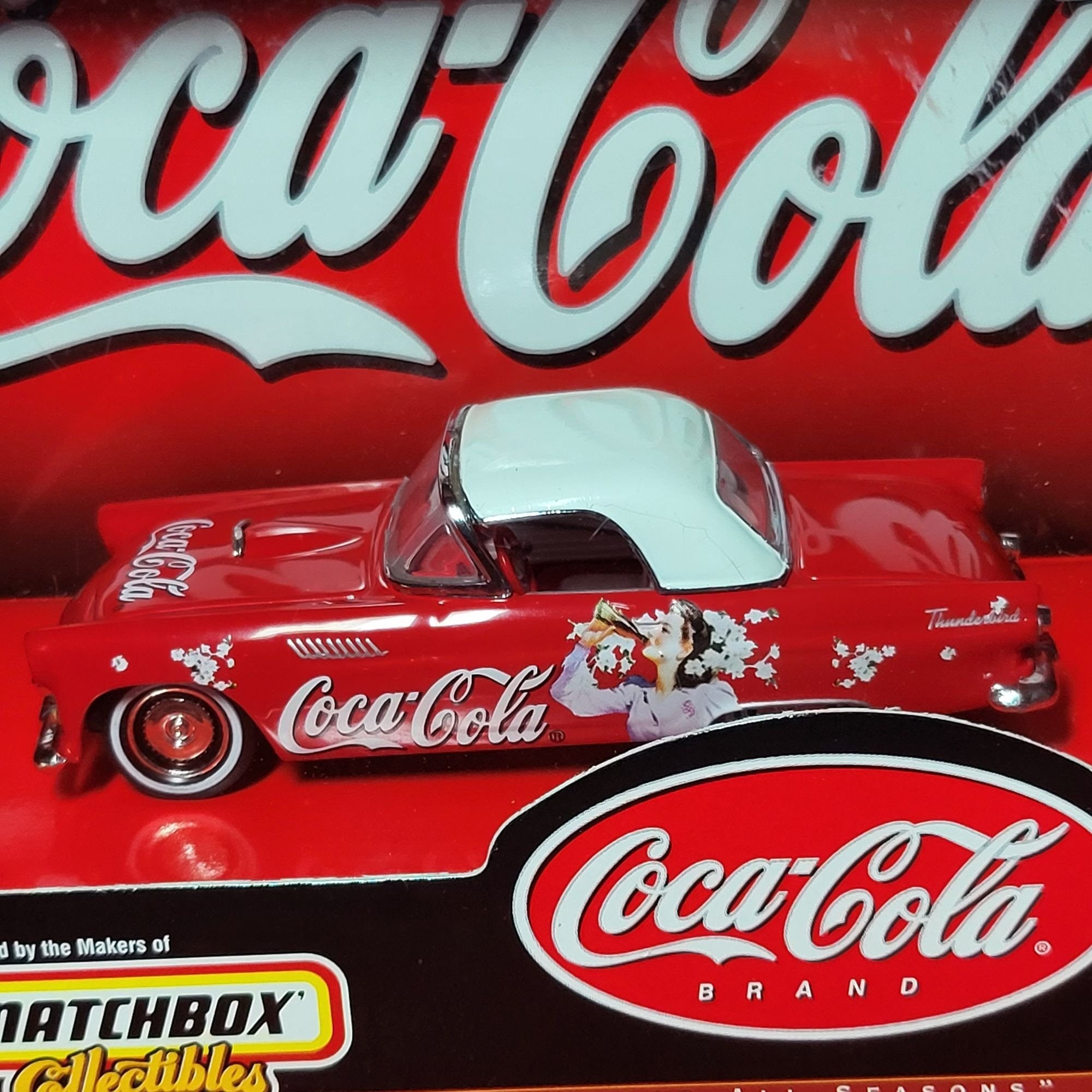 Coca Cola Matchbox 96555 1955 Ford Thunderbird - Etsy