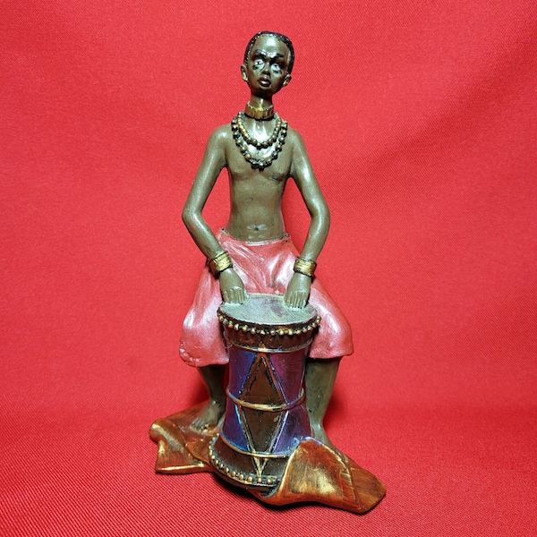 African Tribal Drum - Etsy