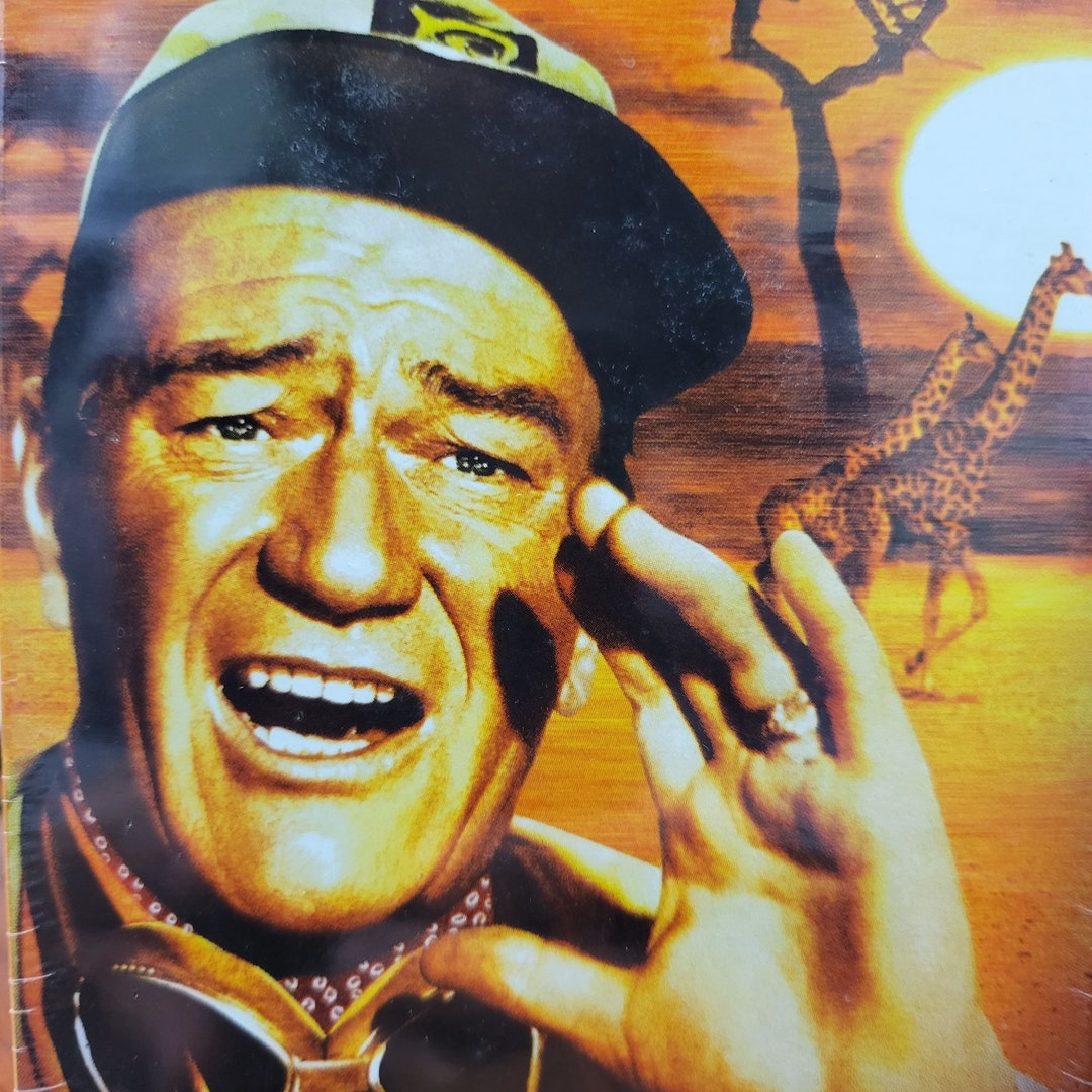 VHS John Wayne Hatari 2 Box Set New Sealed 2001 - Etsy