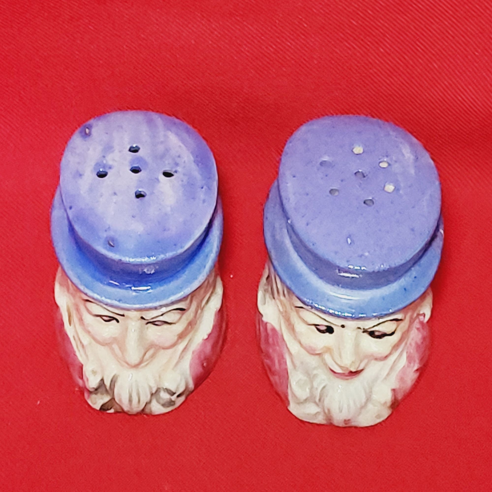 Vintage Uncle Sam Head Salt and Pepper Shakers - Etsy