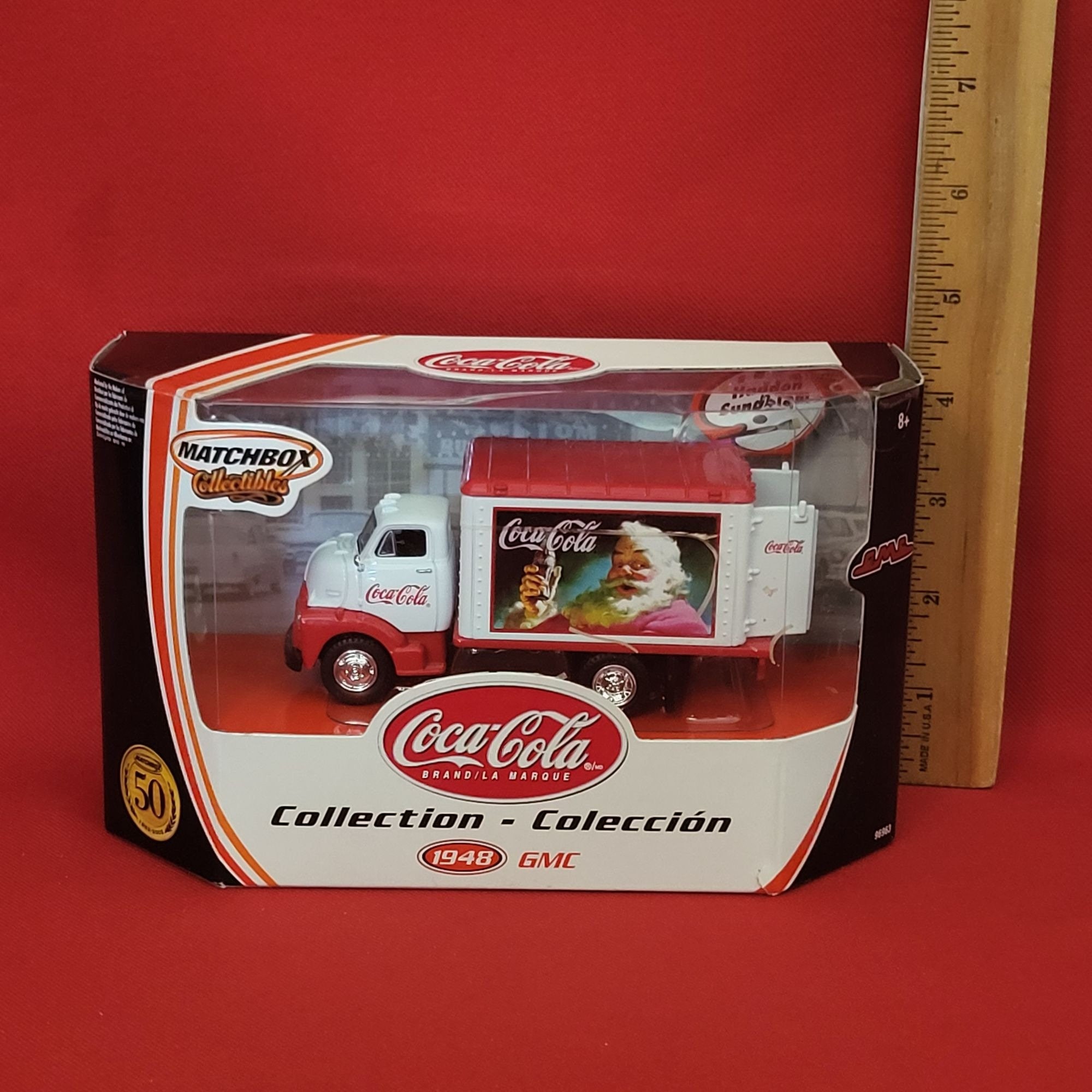 Coca Cola Matchbox 96963 1948 GMC Haddon Sundblom - Etsy