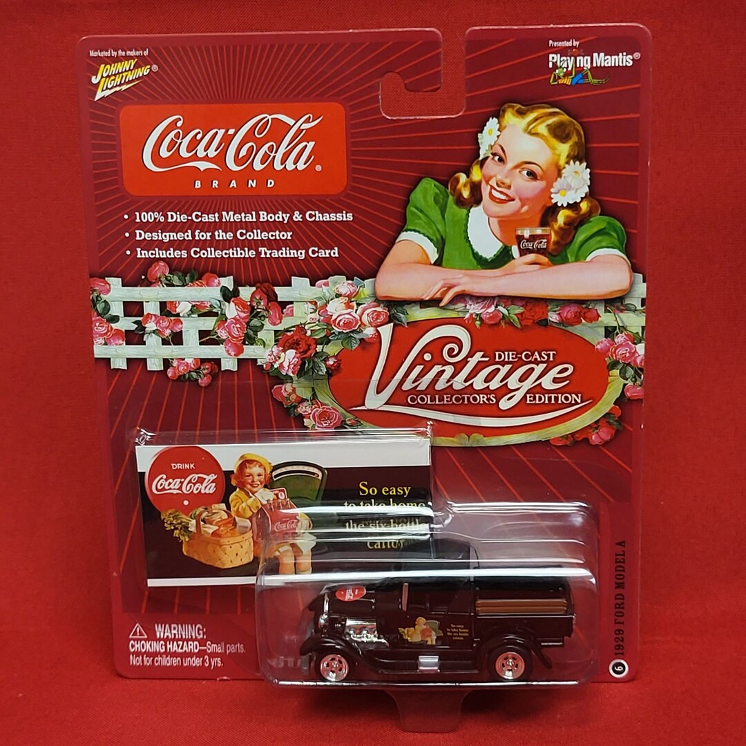 Coca Cola Johnny Lightning Vintage Collection Die Cast 1929 Ford Model ...