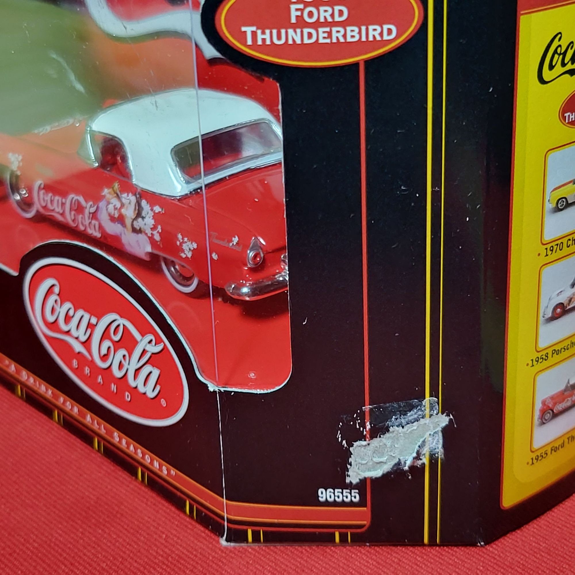 Coca Cola Matchbox 96555 1955 Ford Thunderbird - Etsy