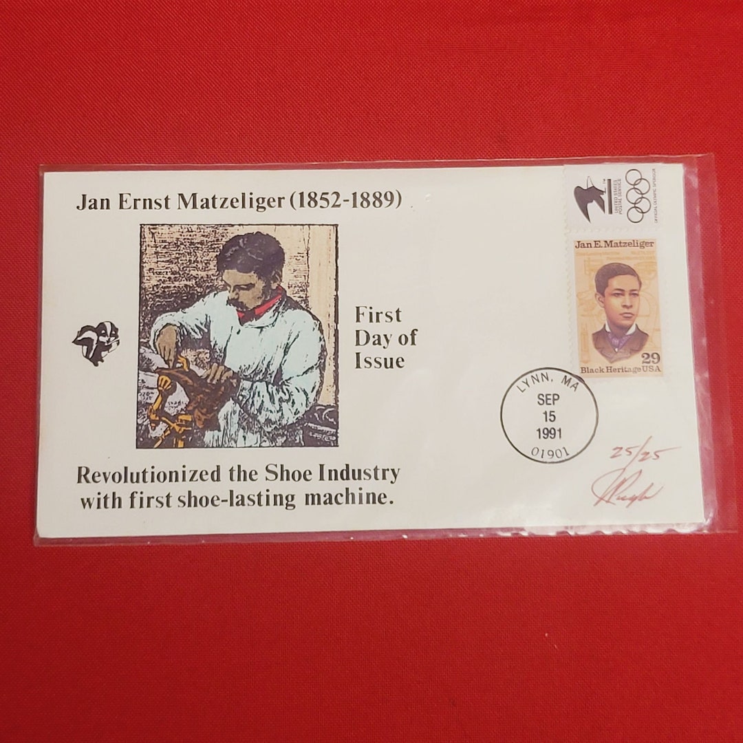 First Day of Issue Stamp Cache Envelope and Enclosure Jan Ernst ...