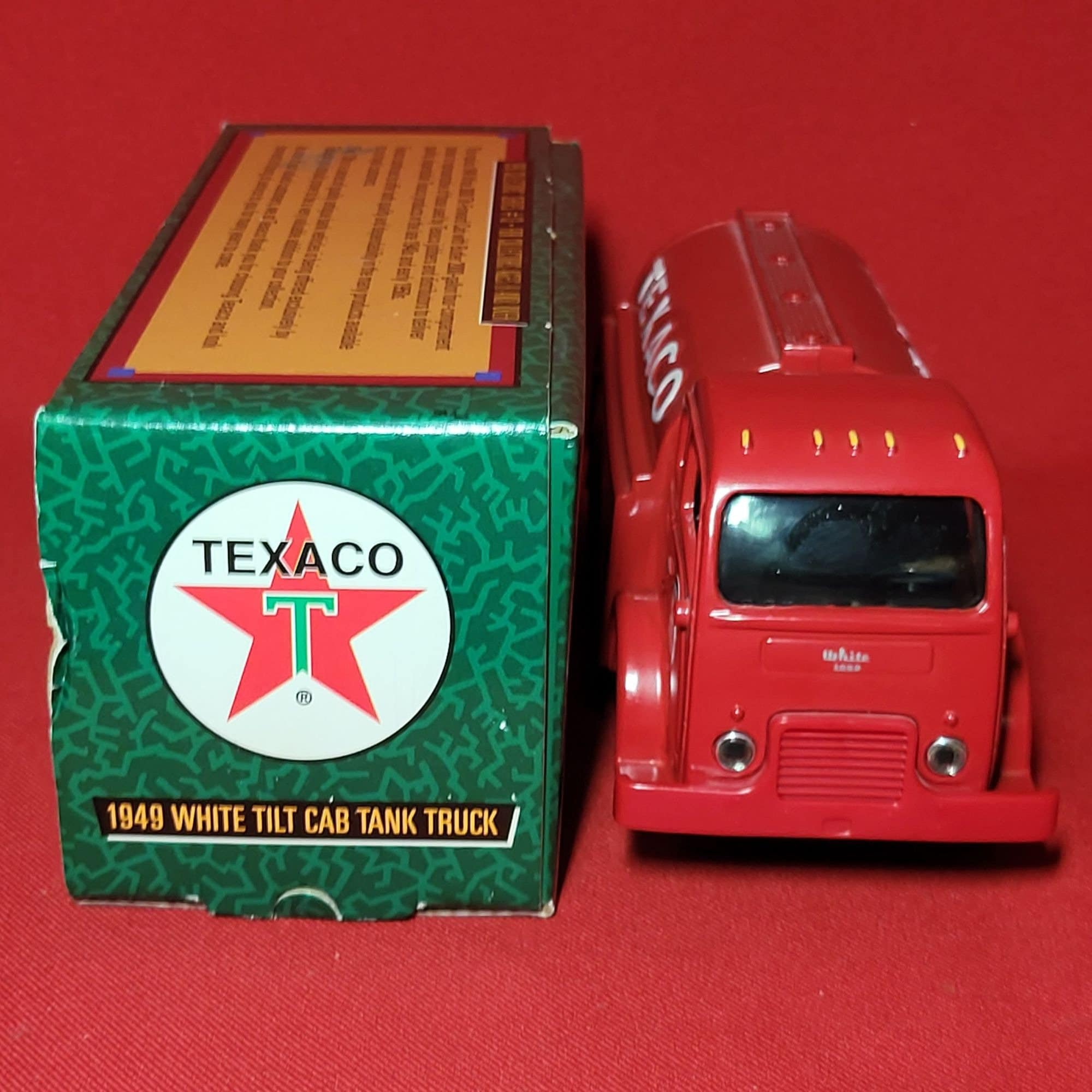 Texaco 1949 White Tilt Cab Tank Truck Coin Bank 1996 - Etsy