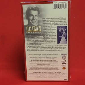 Reagan Lifeguard American Experience VHS New Sealed 1998 - Etsy