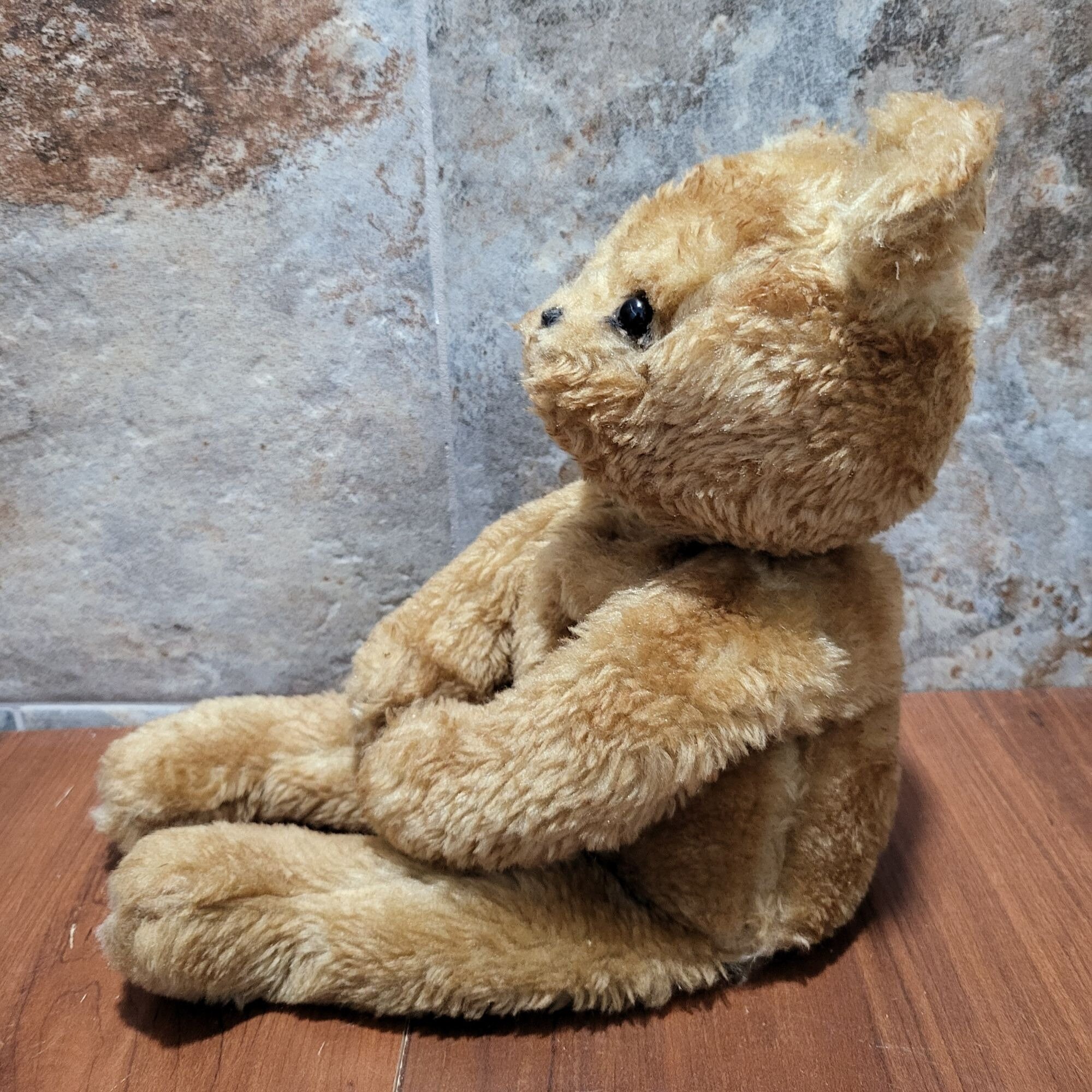 Vintage Brown Bear Shelf Sitter Plush Nursery Decor - Etsy