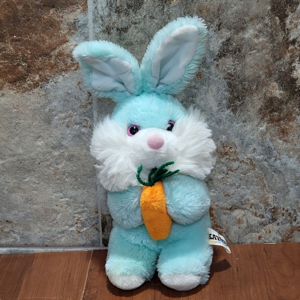 Rabbit in Carrot Plush - Etsy