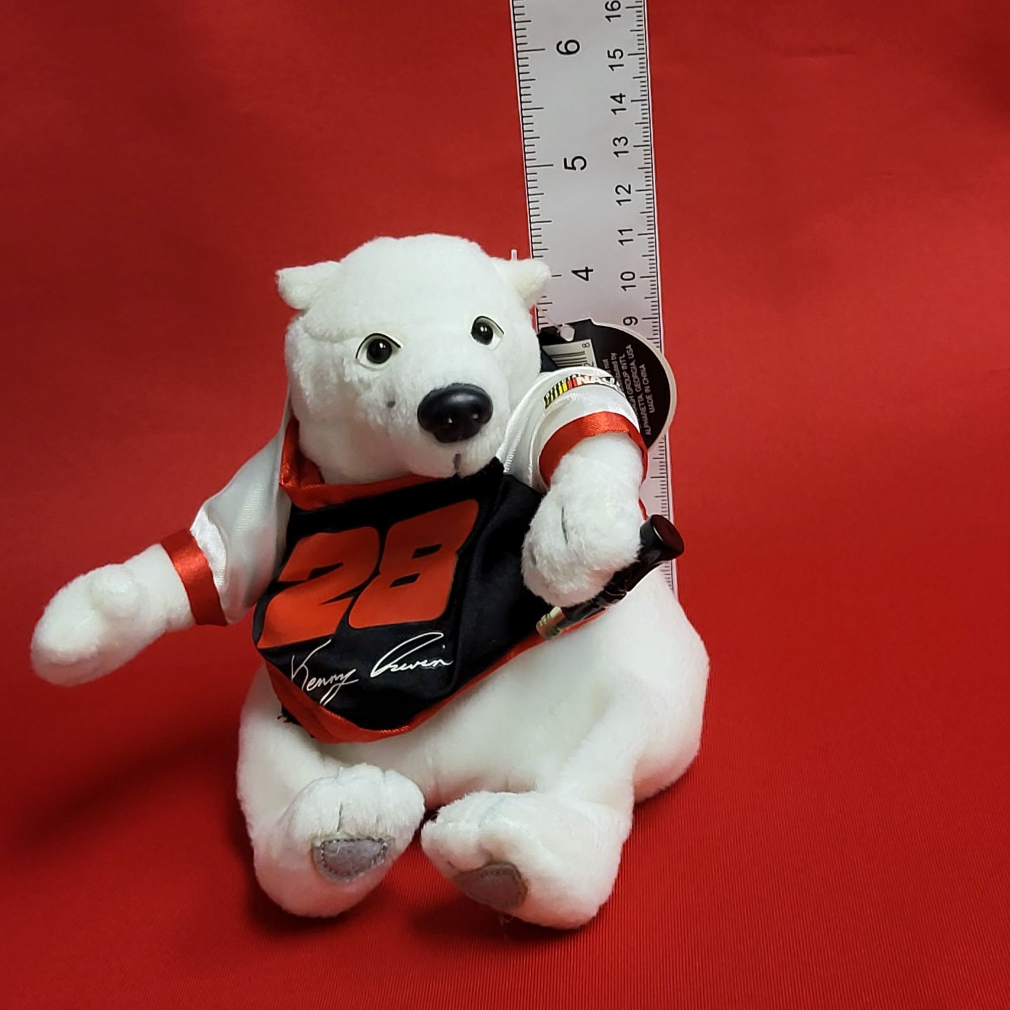 Coca Cola Bean Bag Plush Nascar Driver Kenny Irvin 1999 - Etsy