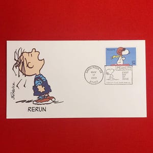First Day of Issue Peanuts Rerun Stamp Cache Envelope - Etsy