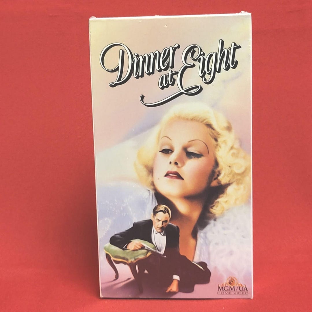 Dinner at Eight VHS New Sealed - Etsy