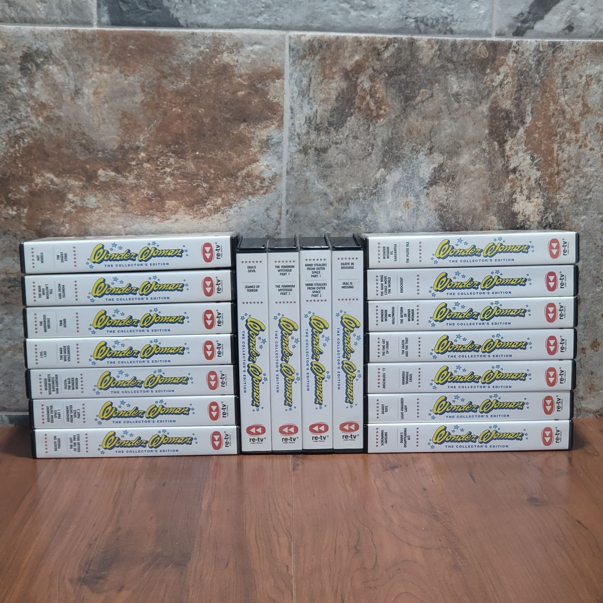 Wonder Woman VHS the Collectors Edition Lot of 18 - Etsy