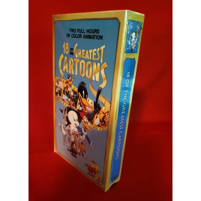 18 de los mejores dibujos animados VHS 1990 sellados de fábrica - Etsy ...