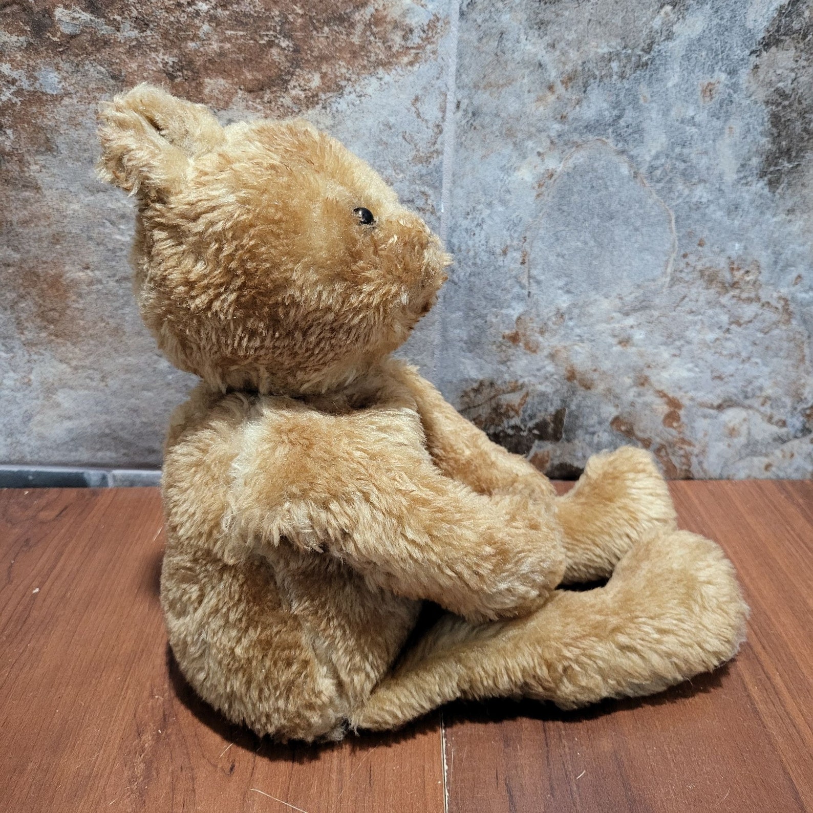 Vintage Brown Bear Shelf Sitter Plush Nursery Decor - Etsy
