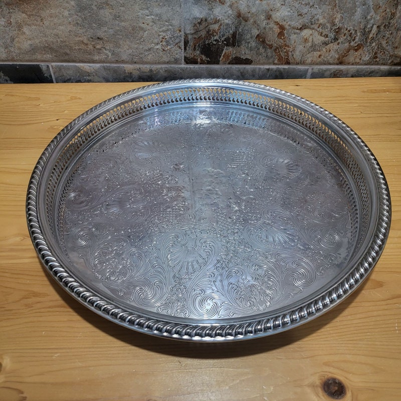 Metal Platter - Etsy