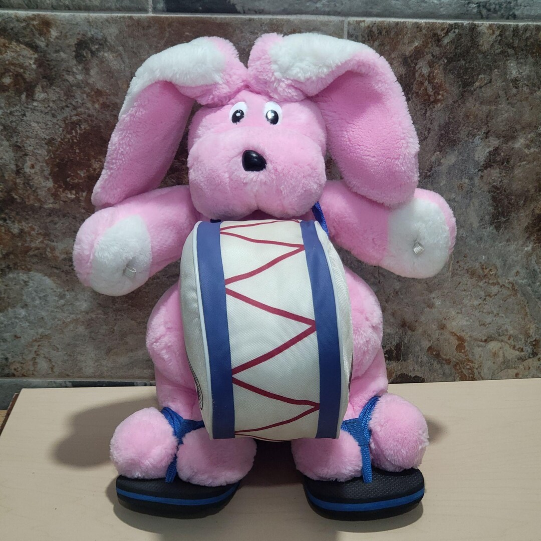 Vintage Large Energizer Bunny Plush Toy Drum Slippers No Drumsticks - Etsy